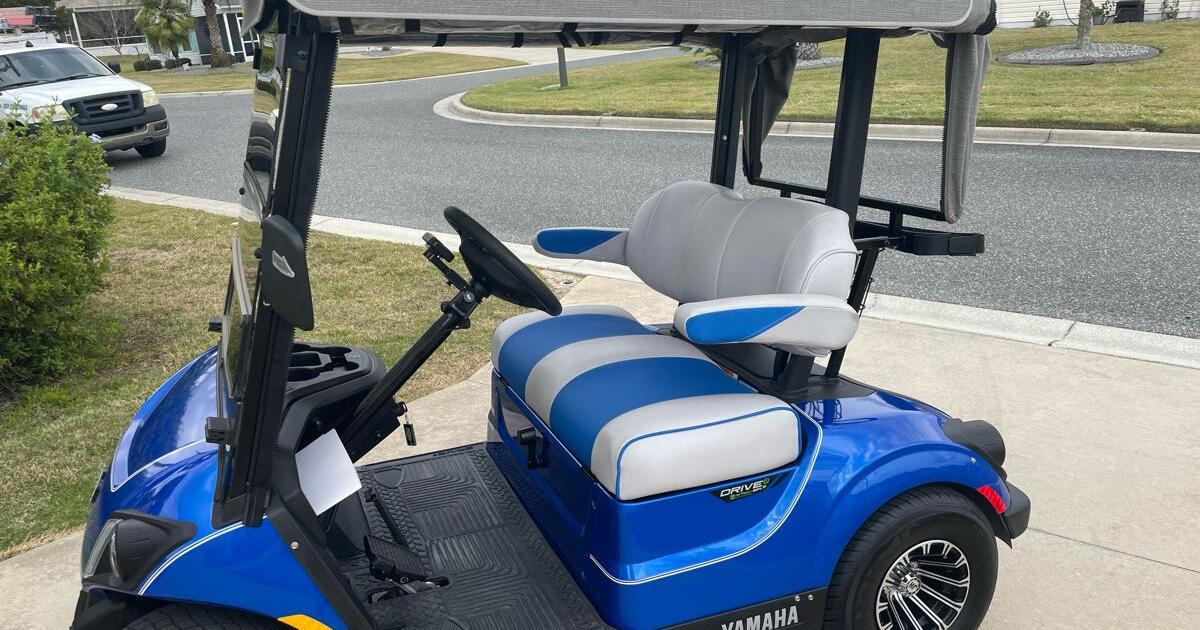 2021 Yamaha gas Efi Quiet tech Golf cart for $10995 in The Villages, FL ...