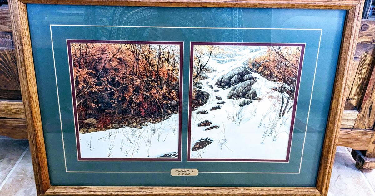 Bev Doolittle Doubled Back Framed Art for $110 in Green Valley, AZ ...