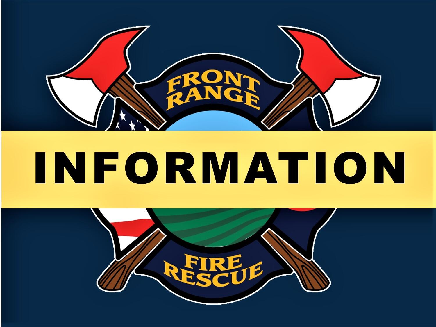 Front Range Fire Rescue has been active in addressing a fire at WCR 13 ...
