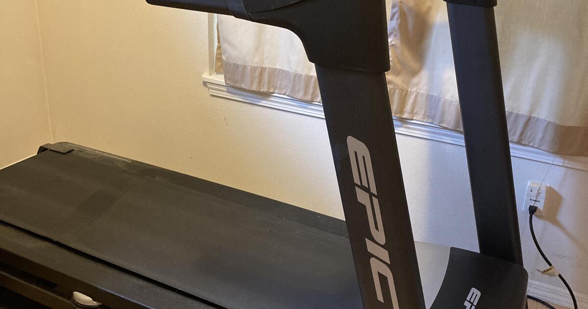 EPIC Flat-Track Treadmill for Cardio Fitness - $50 or best offer in ...