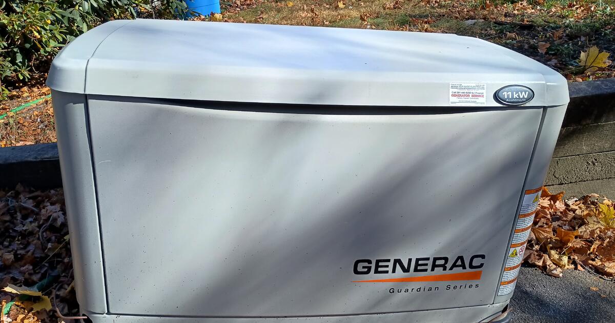 Generac Guardian Series 11kW Generator for $2500 in Ringwood, NJ | For ...