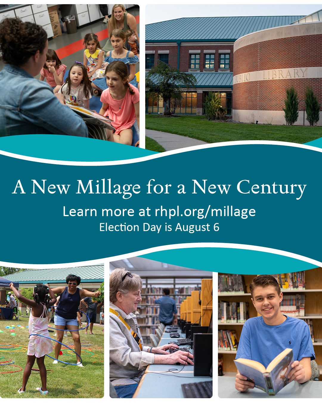 Originally approved in 1924, the library’s millage has not increased in ...