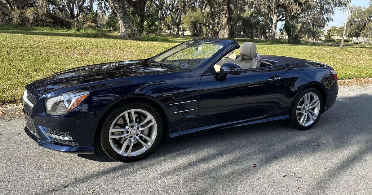 Mercedes SL550 Hardtop Convertible 49,200 miles for $35500 in Kissimmee ...
