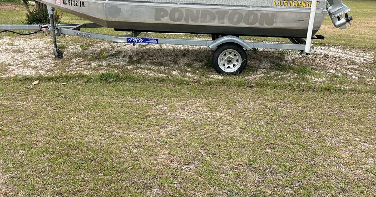 Custom built pondtoon for $3000 in Angier, NC | For Sale & Free — Nextdoor