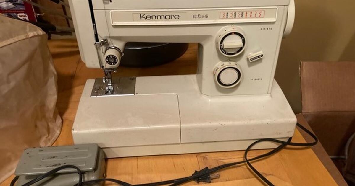 Kenmore Sewing Machine 158 12 stitch for $150 in Trimble, MO | Finds ...