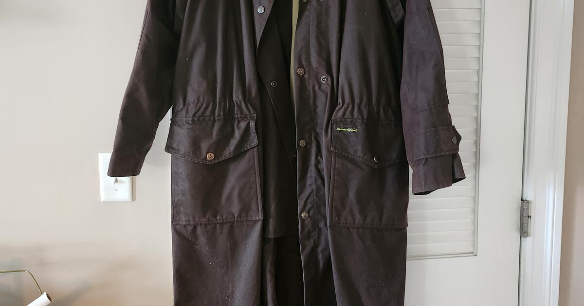 Outback Oilskin Riding Duster - coat for $25 in Hampton, NH | For Sale ...