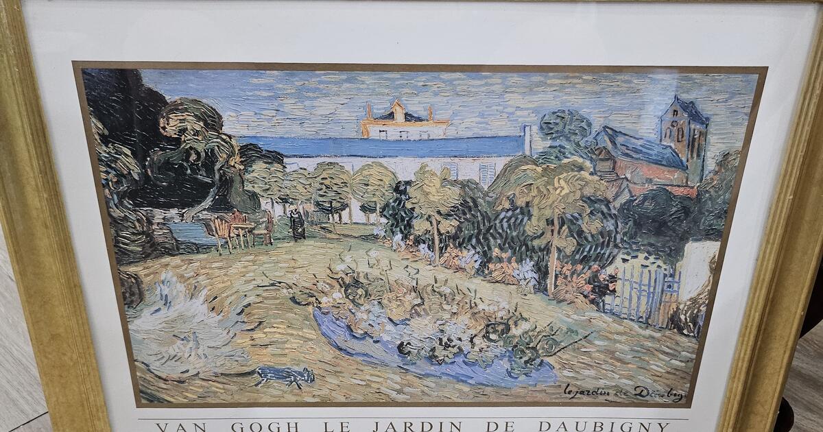 Picture - Painting of Van Gogh Gold Frame and Landscape! for $40 in Thousand Palms, CA | For ...