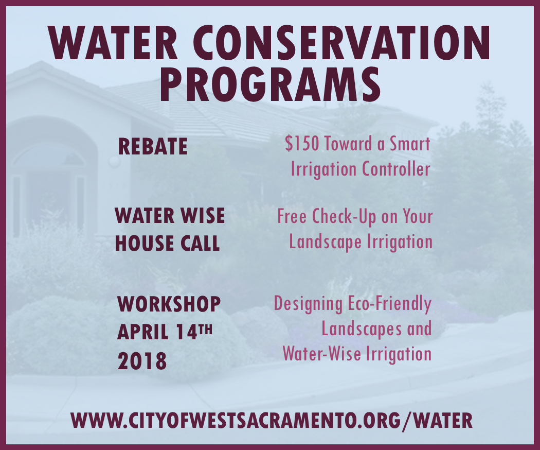 Water Conservation Programs (City of West Sacramento) — Nextdoor — Nextdoor