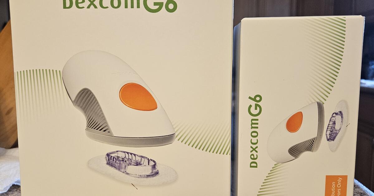 New Dexcom G6 Sensors and used Receiver for $340 in Buena Park, CA ...