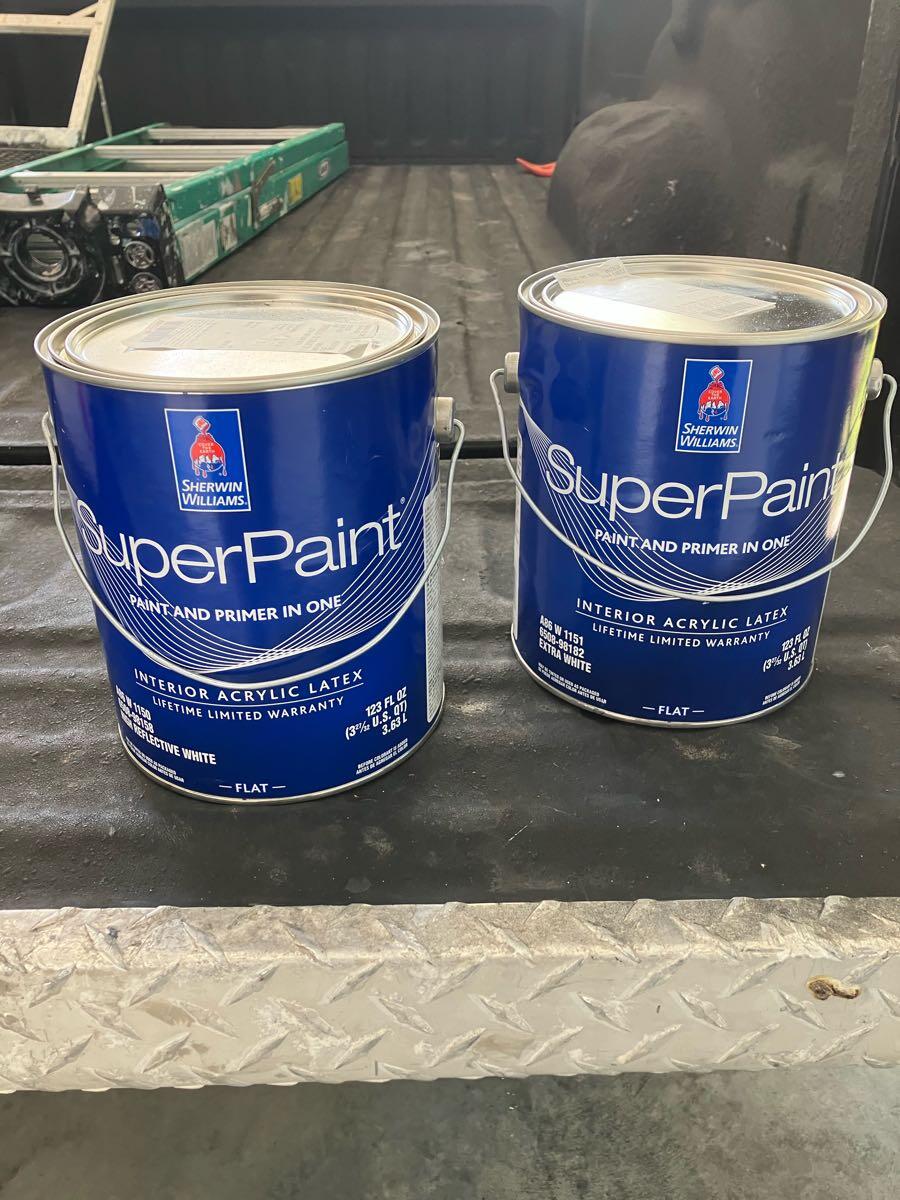 Super paint flat 15.00 each for $10 in Oak Island, NC | For Sale & Free ...