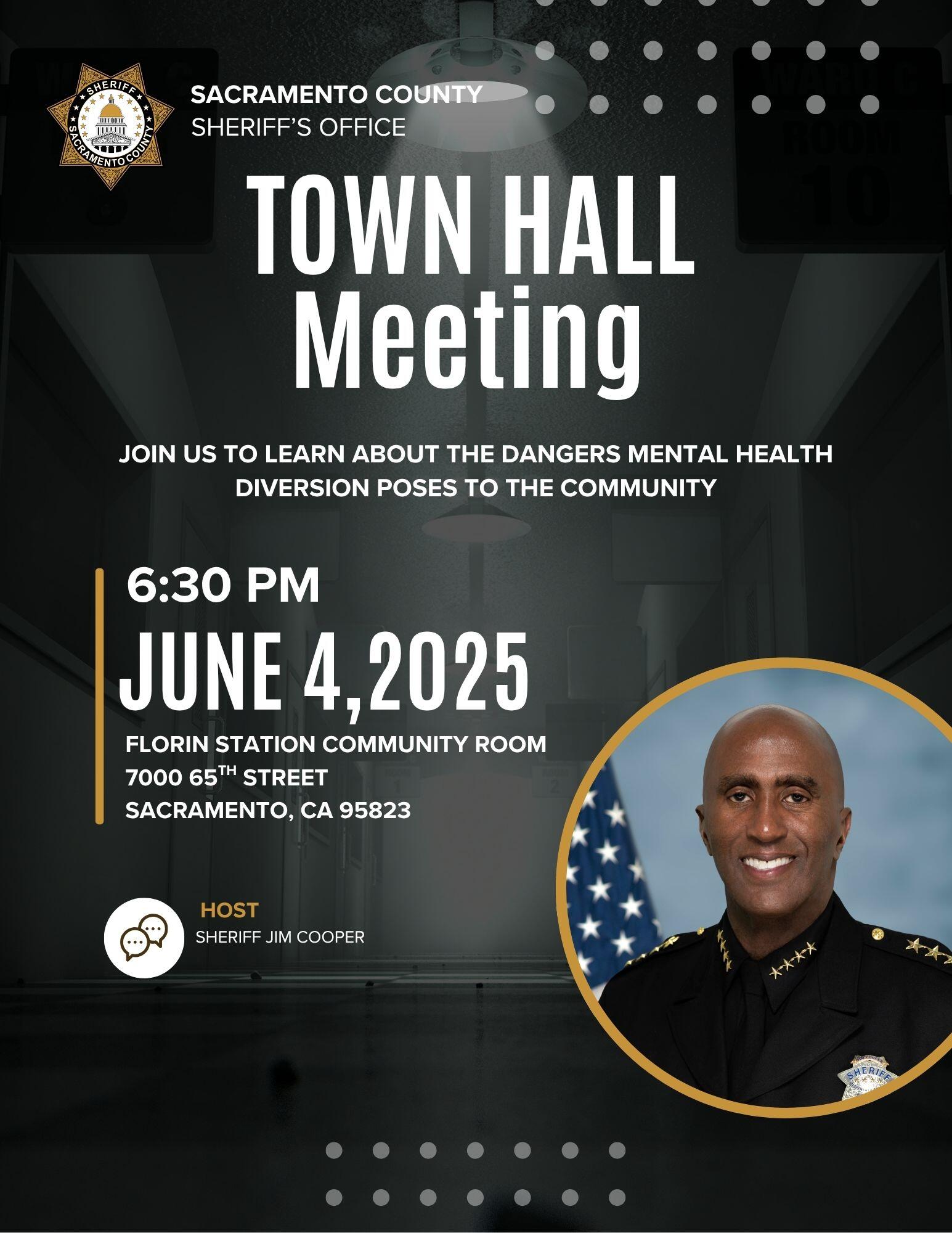 Join Sheriff Jim Cooper on Wednesday, June 4, 2025, for an important ...