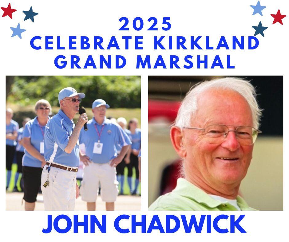 The City of Kirkland is proud to announce longtime Little League volunteer John Chadwick as the ...