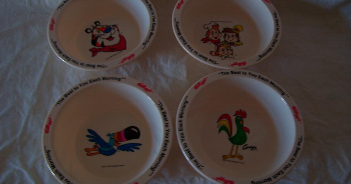 Kellogg's Character Bowls Set for $20 in Loveland, CO | For Sale & Free ...