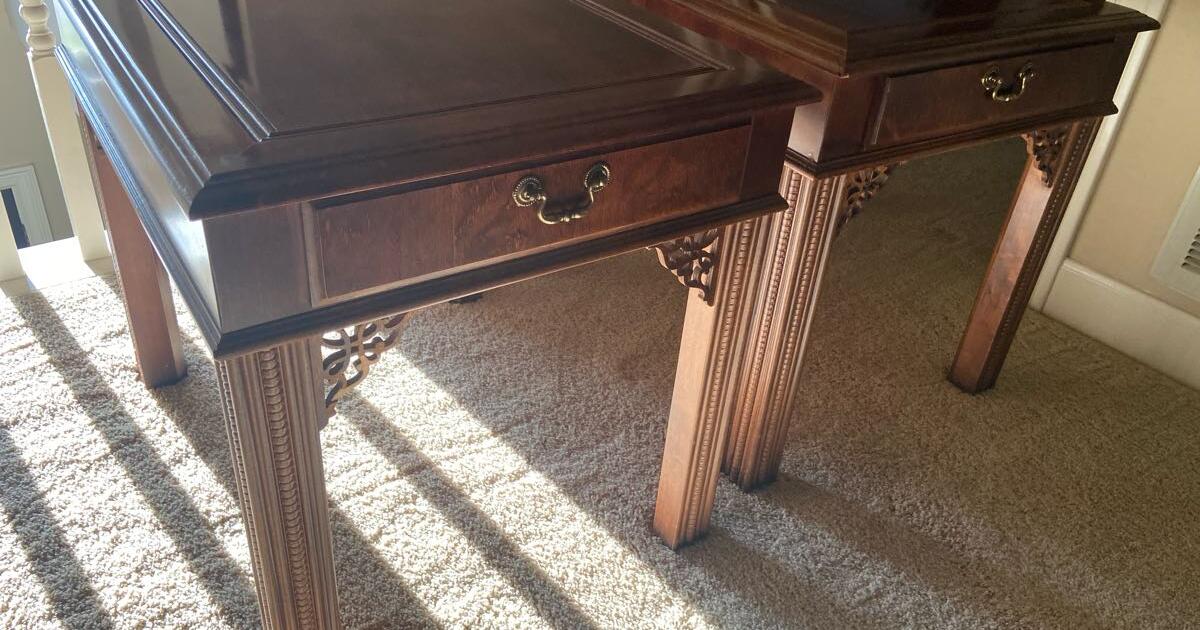 2 identical end tables with drawer for Free in Katy, TX | For Sale ...
