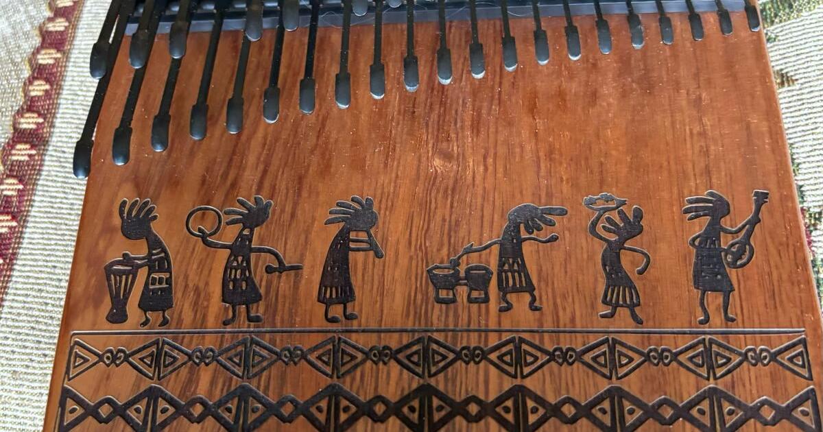 MOOZICA 36 Keys Professional Solid Wood Flat-board Chromatic Kalimba ...