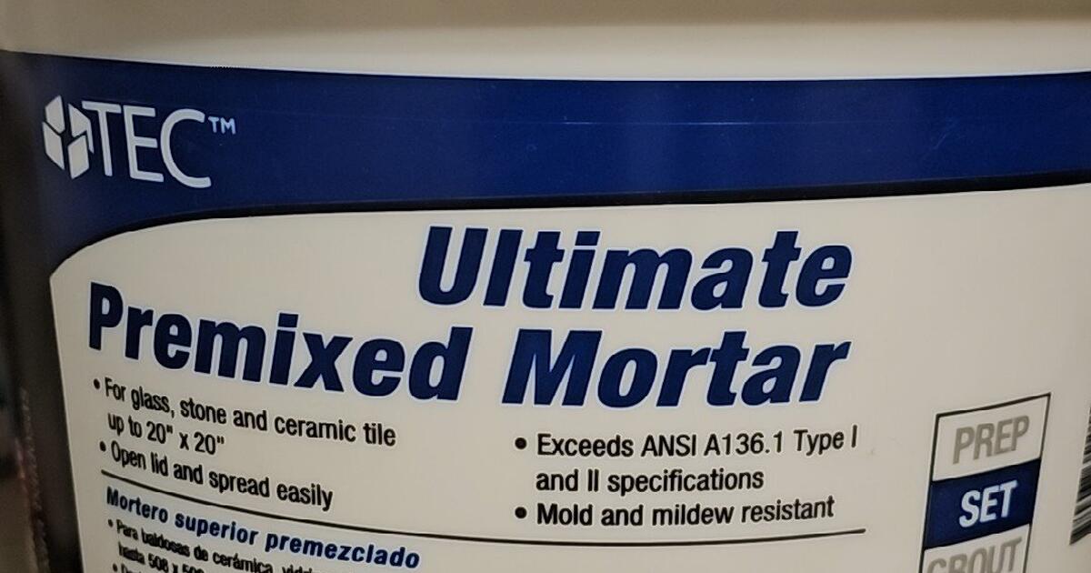 Premixed Mortar for $10 in Loves Park, IL | For Sale & Free — Nextdoor