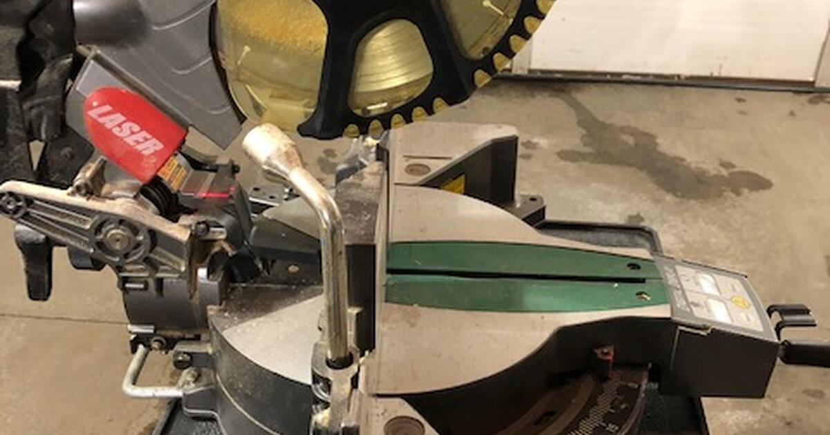 Hitachi C12LCH Digital/Laser Miter Saw 12" for $70 in Burnsville, MN ...