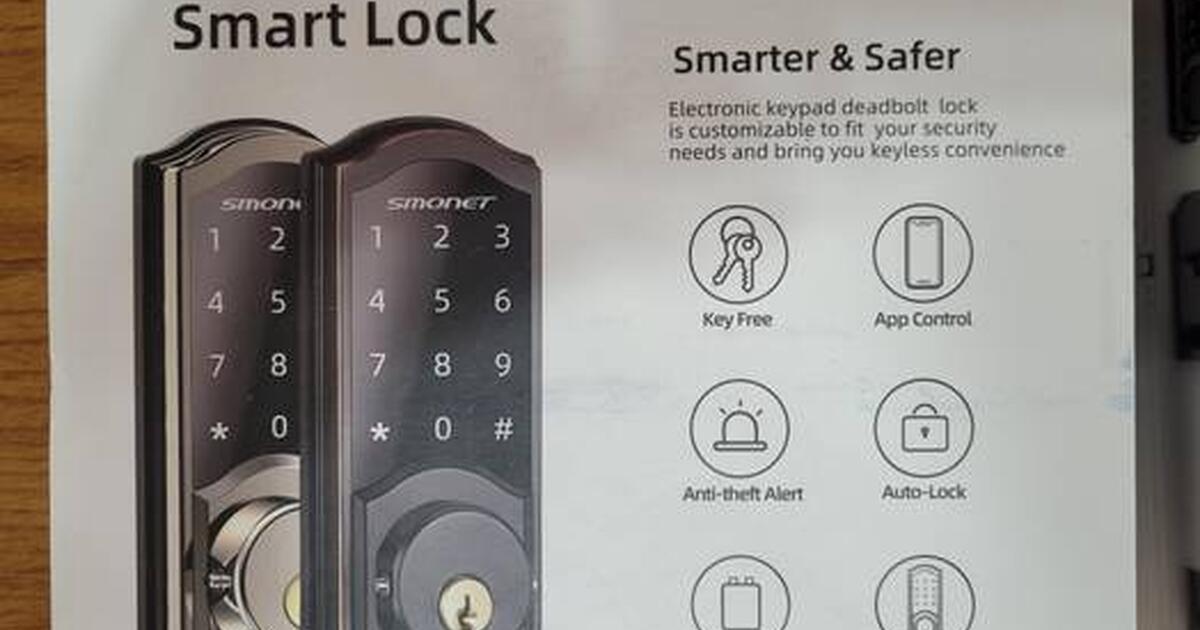2 Smart Door Locks - NIB for $60 in Colbert, WA | For Sale & Free — Nextdoor