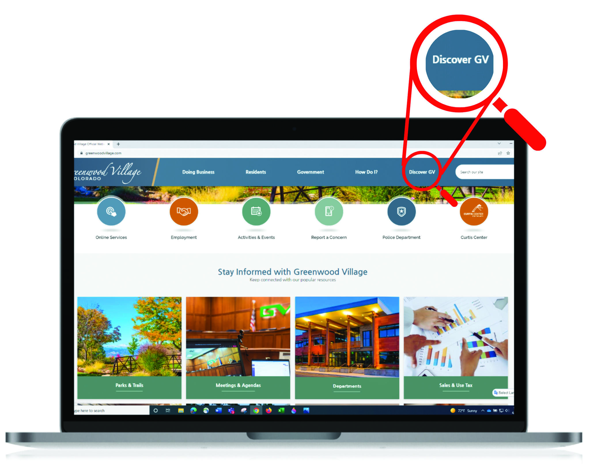 Greenwood Village Website Gets New Look! (City of Greenwood Village ...
