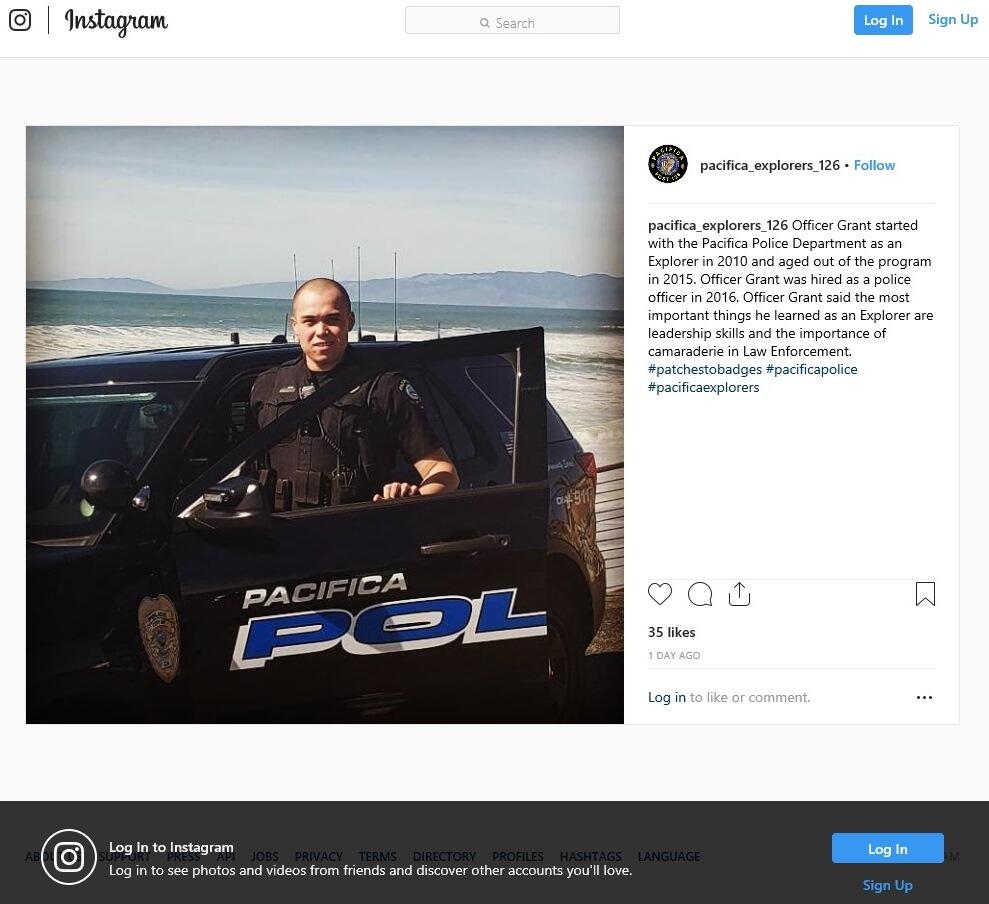 Follow Our Explorer Post 126 on Instagram (Pacifica Police Department ...
