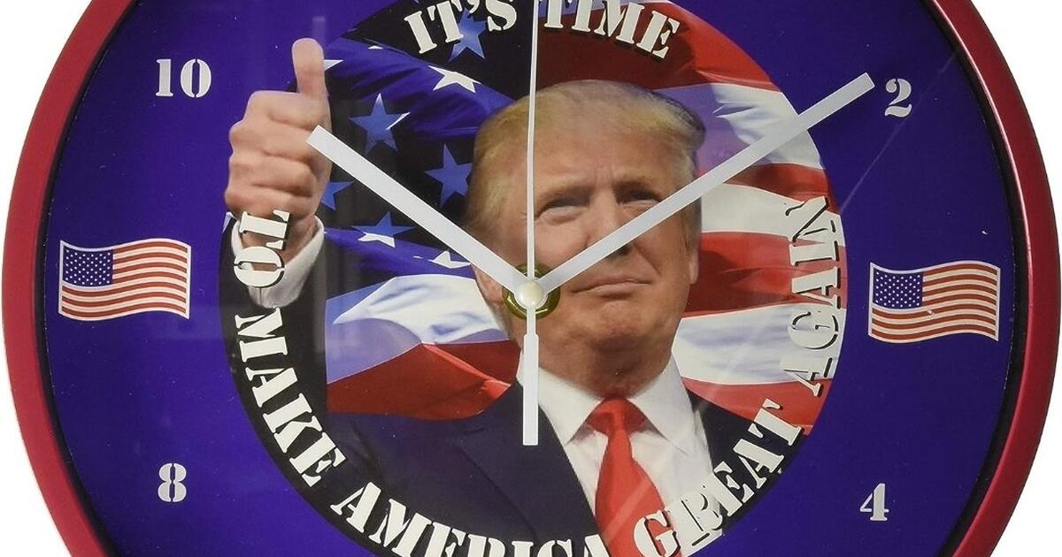 10" Trump Talking Clock for $5 in Greenville, NC | For Sale & Free ...