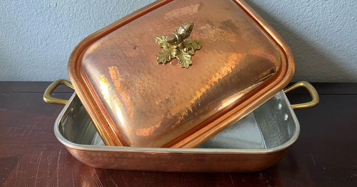 Beautiful copper covered roaster for $145 in Valrico, FL | For Sale ...