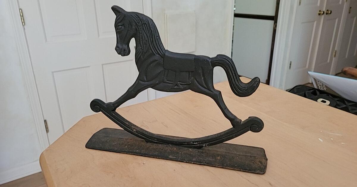 Vintage Cast Iron Rocking Horse for $28 in Pewaukee, WI | For Sale ...