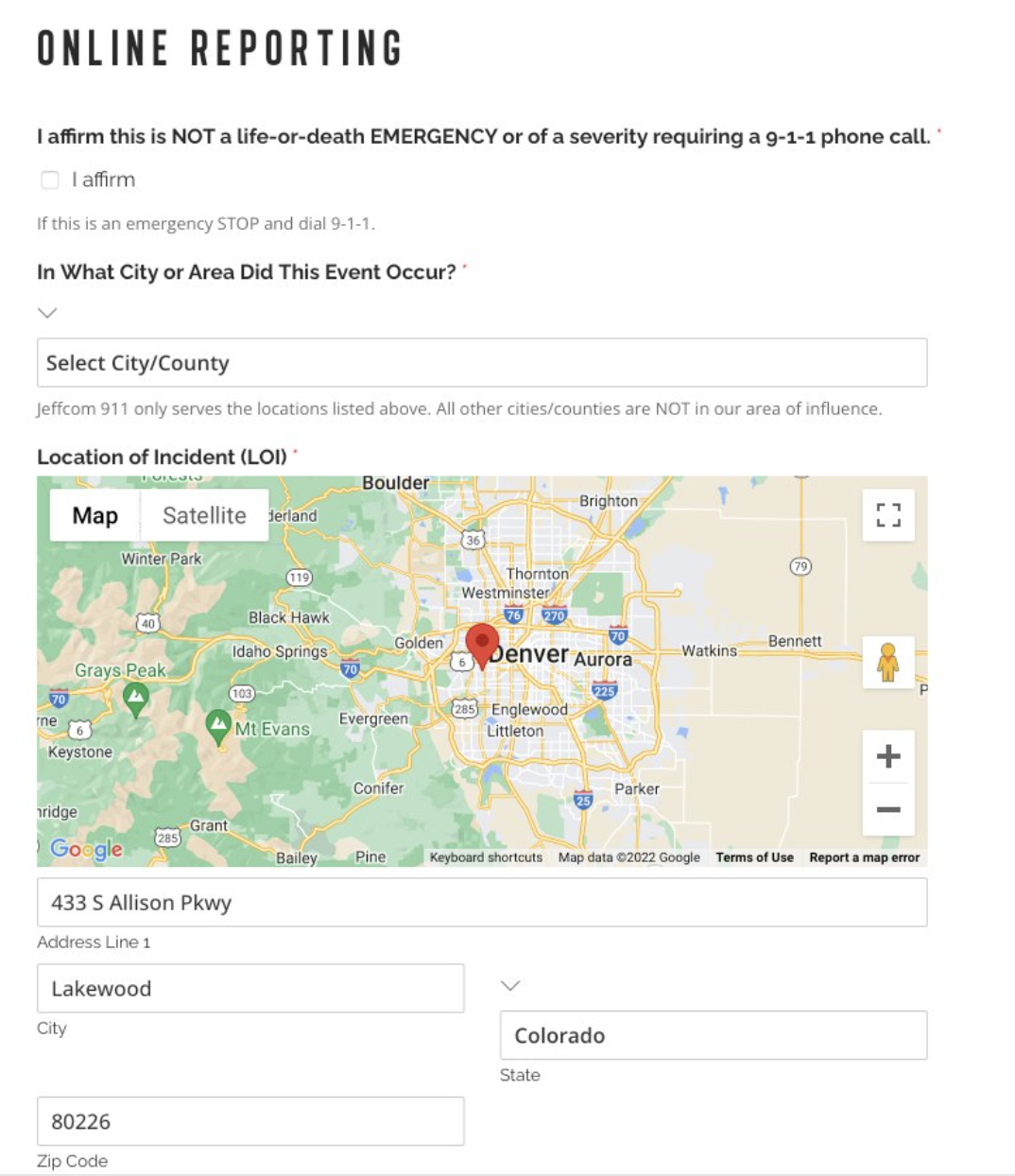 Jeffcom 911 Introduces Online Reporting (Jefferson County Sheriff's Office) — Nextdoor — Nextdoor
