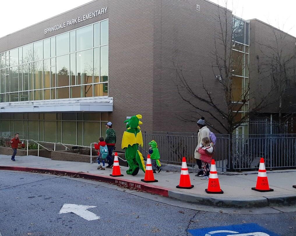 ATLDOT joined families of Springdale Park Elementary for a Walk to ...