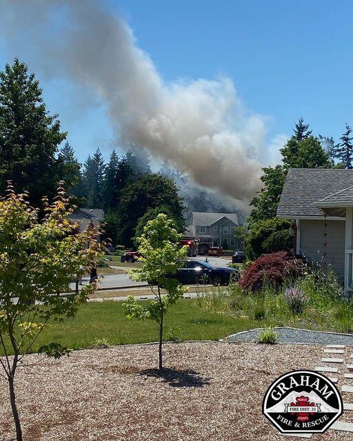House Fire (Graham Fire & Rescue) — Nextdoor — Nextdoor