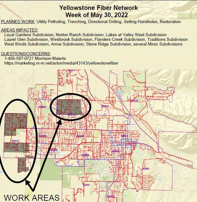 Yellowstone Fiber Installation update (City of Bozeman) — Nextdoor ...