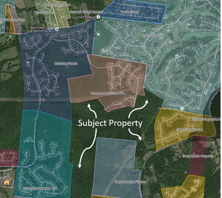 Reserve at Raintree Forest - Revised Preliminary Plan (City of ...