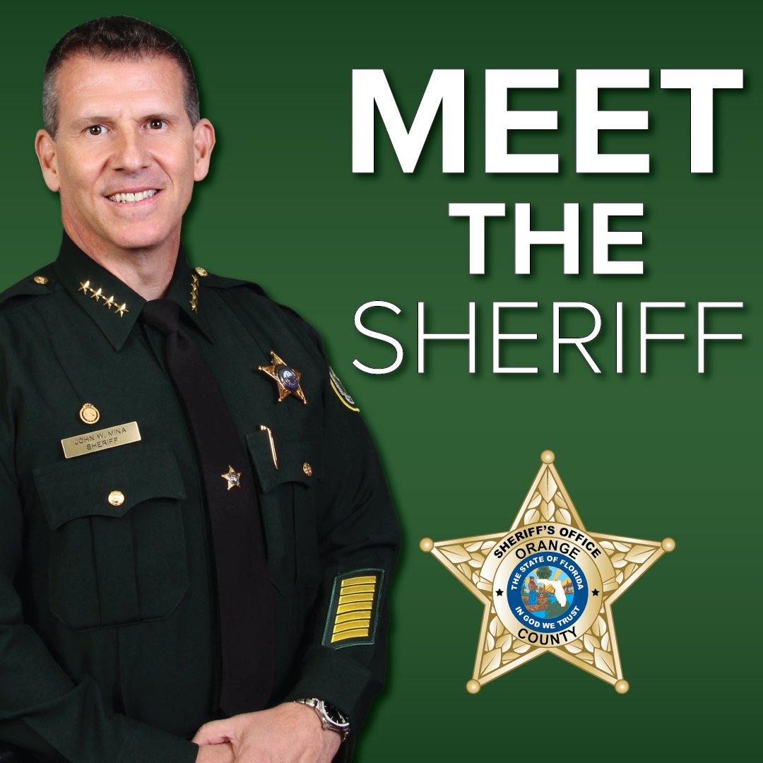 Get to know Orange County Sheriff John W. Mina tonight. (Orange County ...