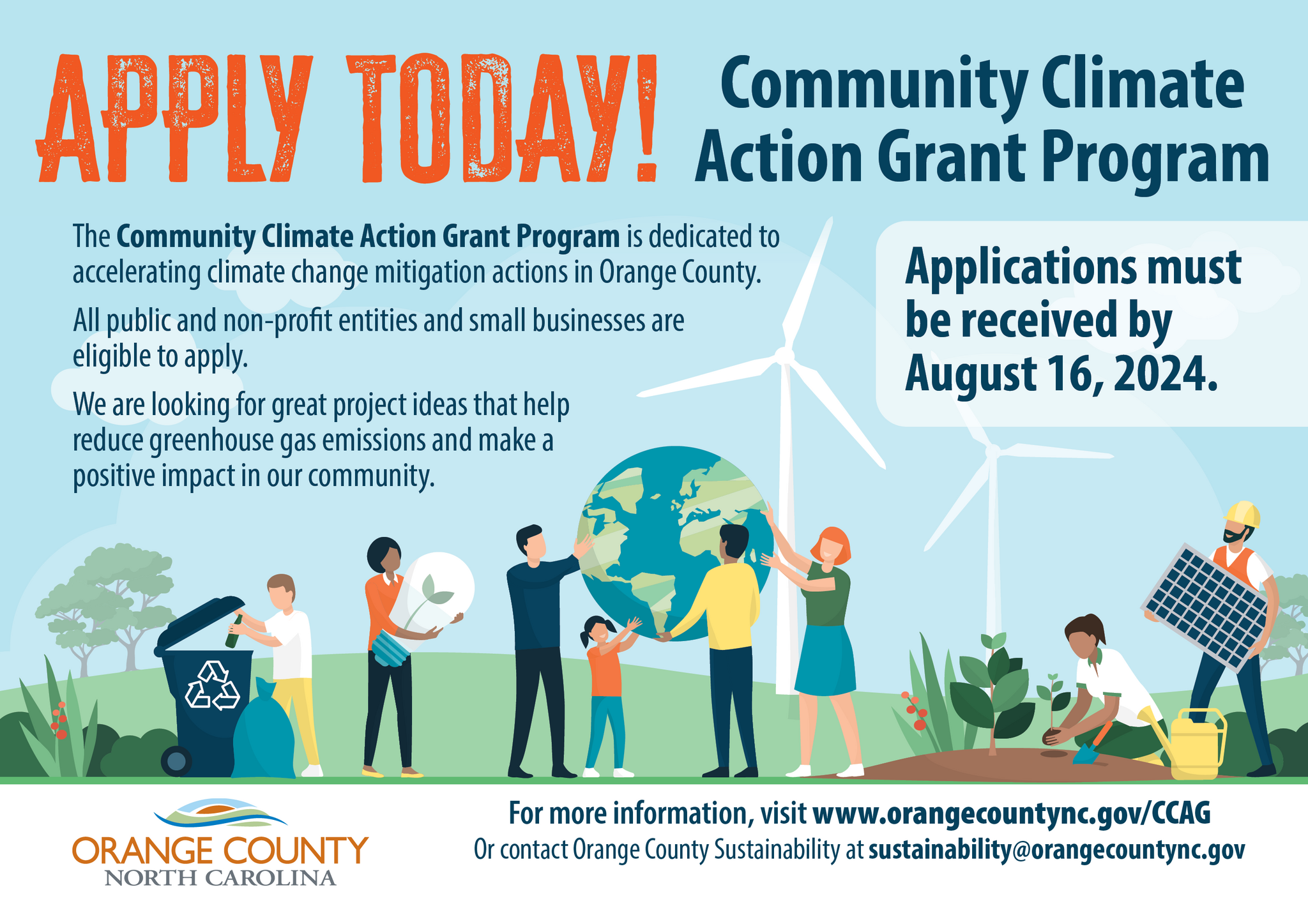 The Community Climate Action Grant Program is dedicated to accelerating ...