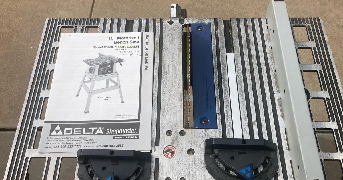 Delta Bench Saw Model TS200LS for $125 in Hurst, TX | Finds — Nextdoor