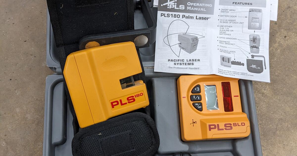 PLS 180 line laser with detector Pick-up in Lincolnshire near Stevenson ...