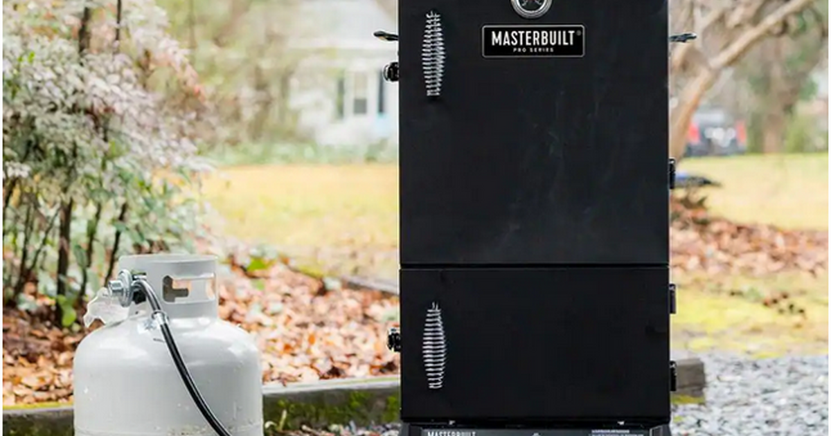 *NEW / SEALED* Masterbuilt Pro MB26050412 Propane Gas & Charcoal Dual ...