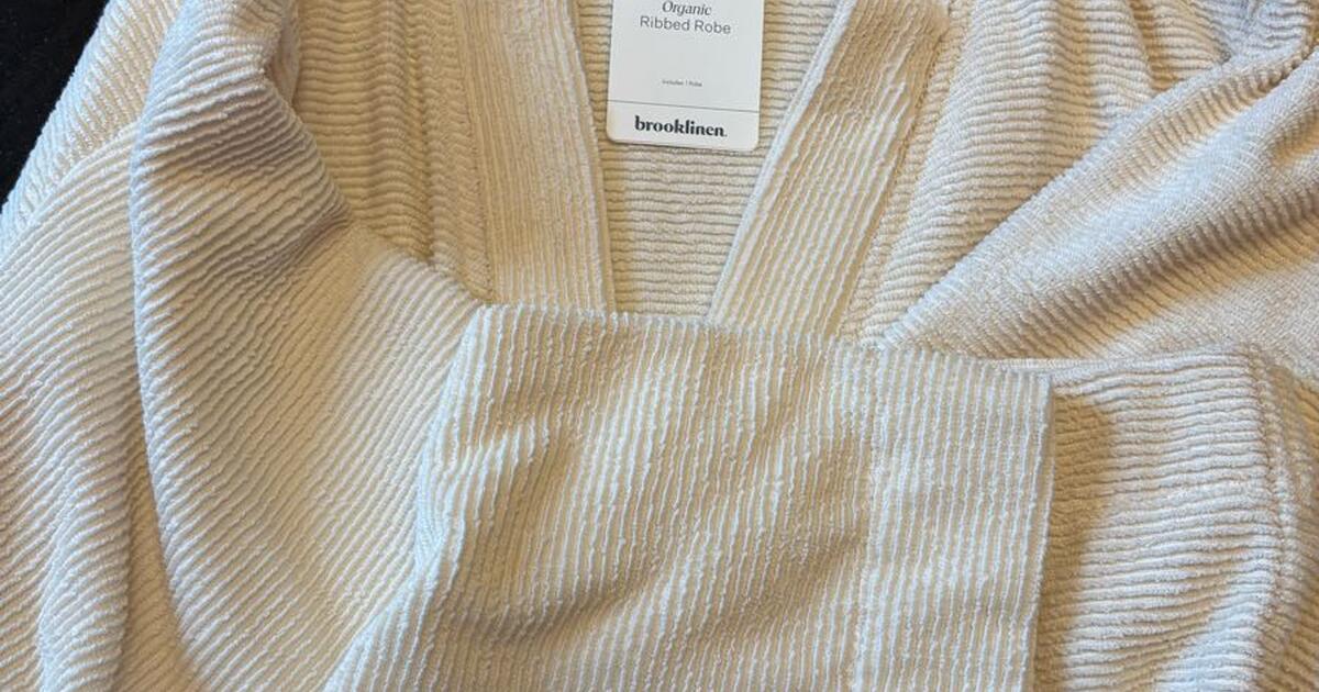 NEW Brooklinen Organic Ribbed Robe for $50 in San Francisco, CA | For ...