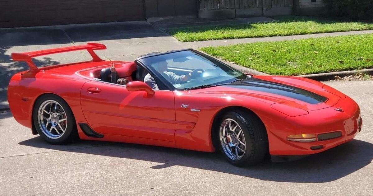 2002 Red Corvette Convertible for $5280 in Houston, TX | For Sale ...