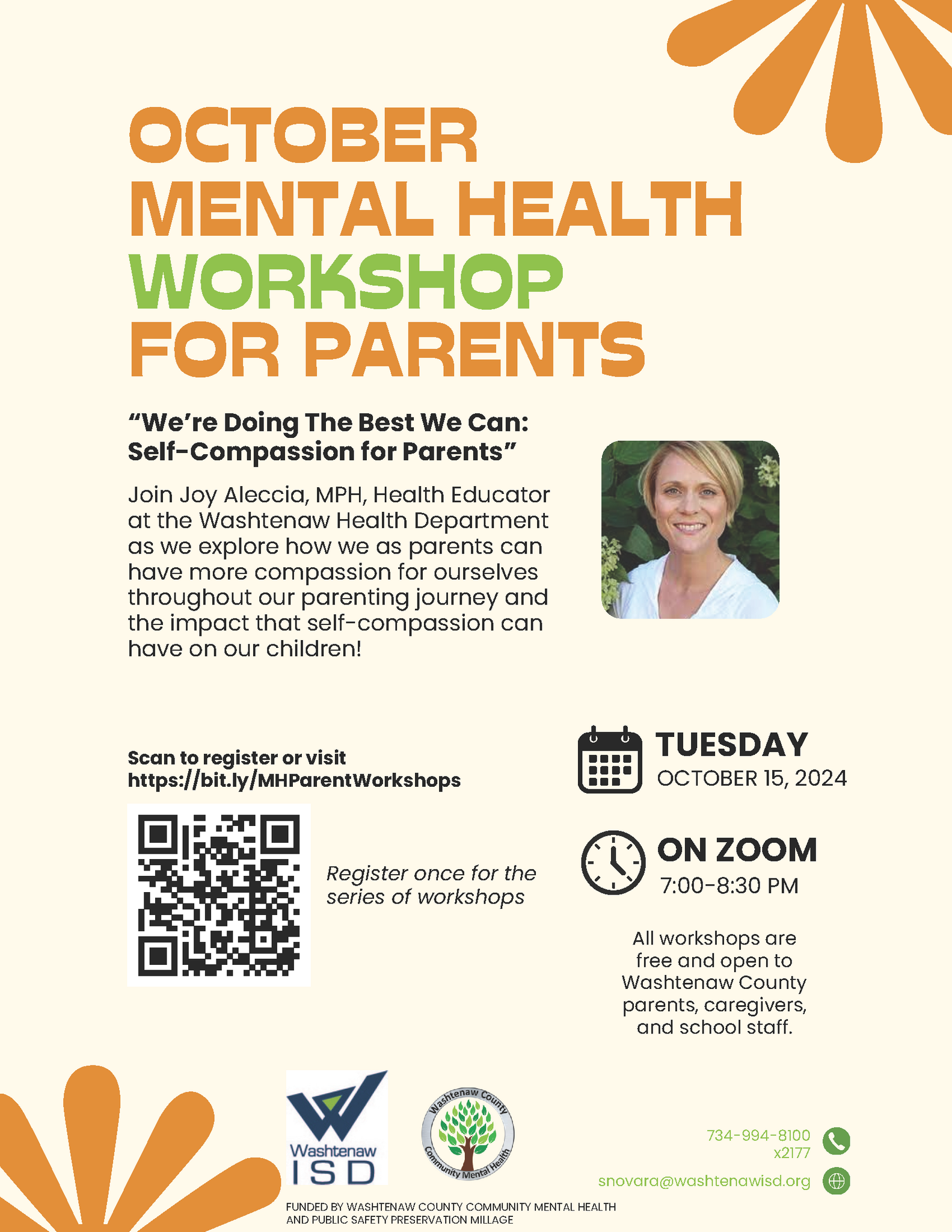 Join WISD's monthly “Mental Health Workshops for Parents” series ...