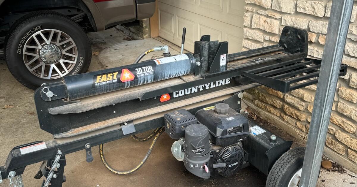 Countyline 30 Ton Log Splitter for Sale for $123456 in Kerrville, TX ...