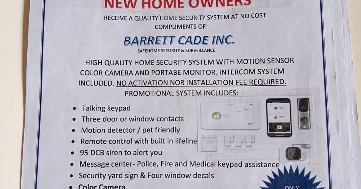 Security systems for Free in Willowick, OH | For Sale & Free — Nextdoor