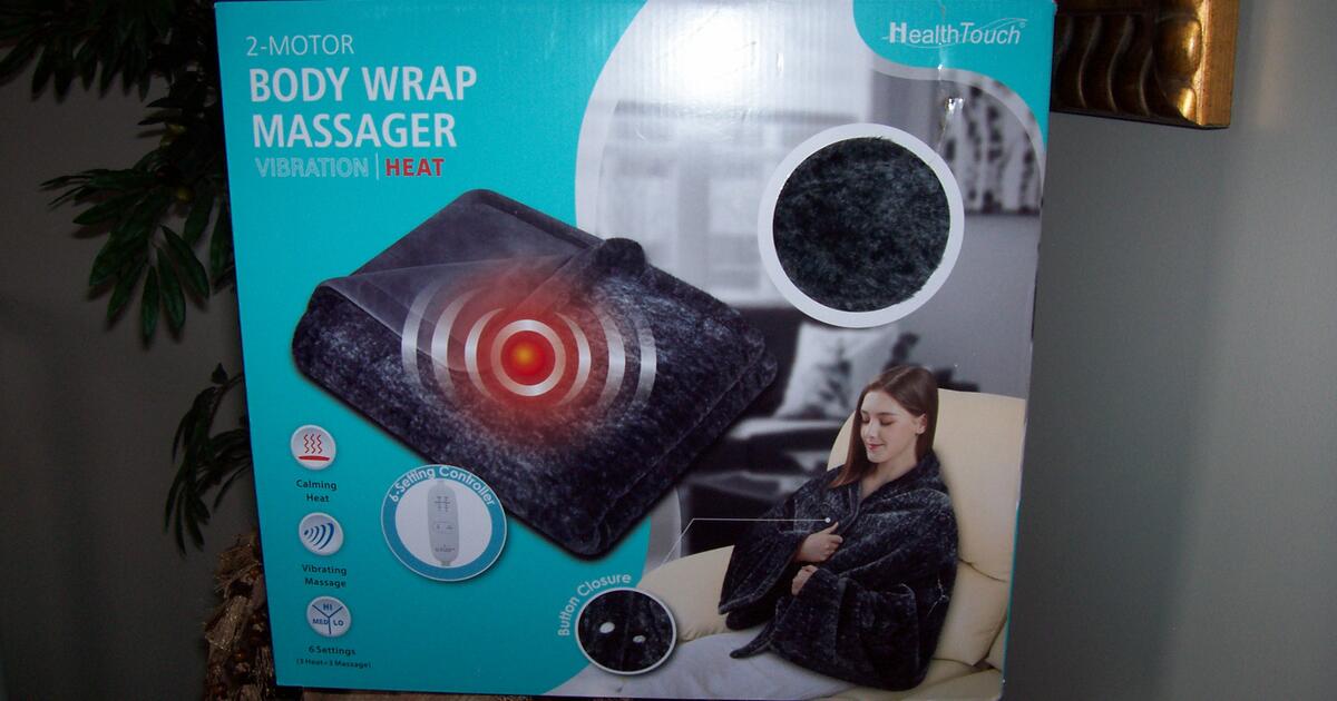 Homedics Blanket/Wrap, vibration/ heat for $30 in Meridian, ID | For Sale & Free — Nextdoor