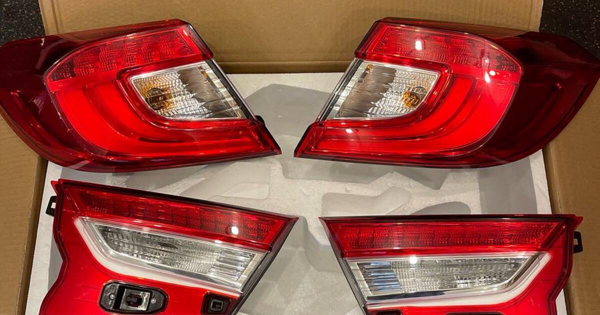 2018 - 2022 Honda Accord OEM Tail light complete set for $125 in Minden ...