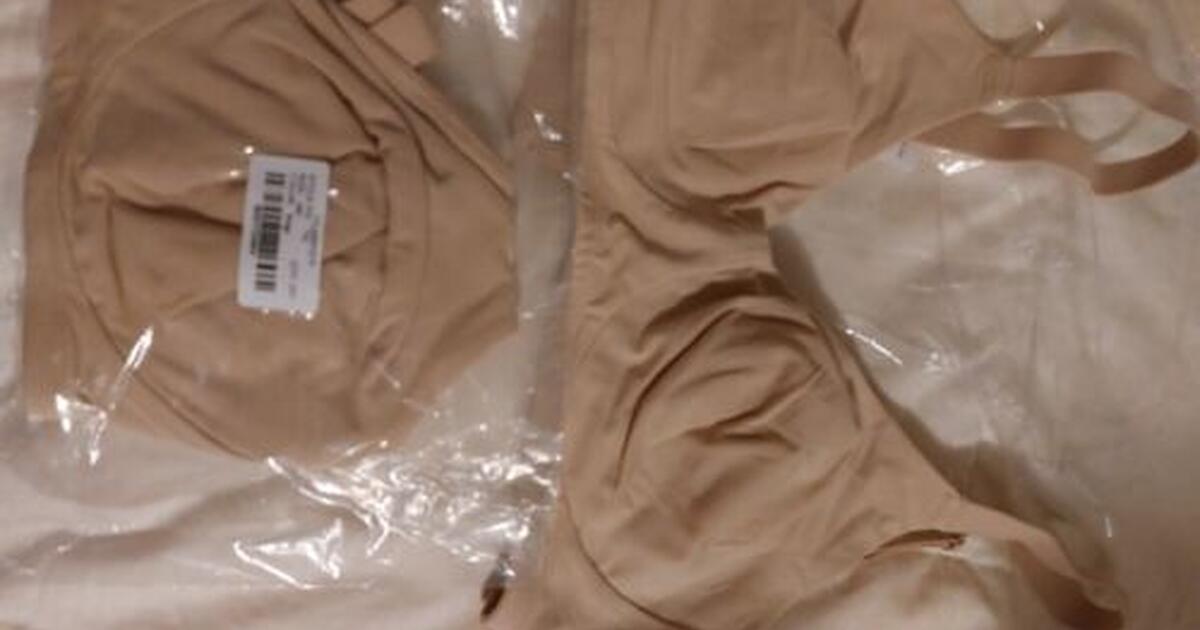 TWO New Classique beige mastectomy bras 38C seamless cups ! for $40 in ...