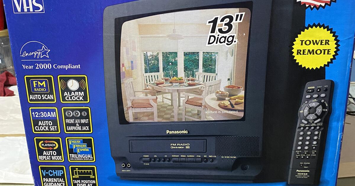 FREE: 13 inch TV with built-in VCR for Free in Longmont, CO | For Sale ...