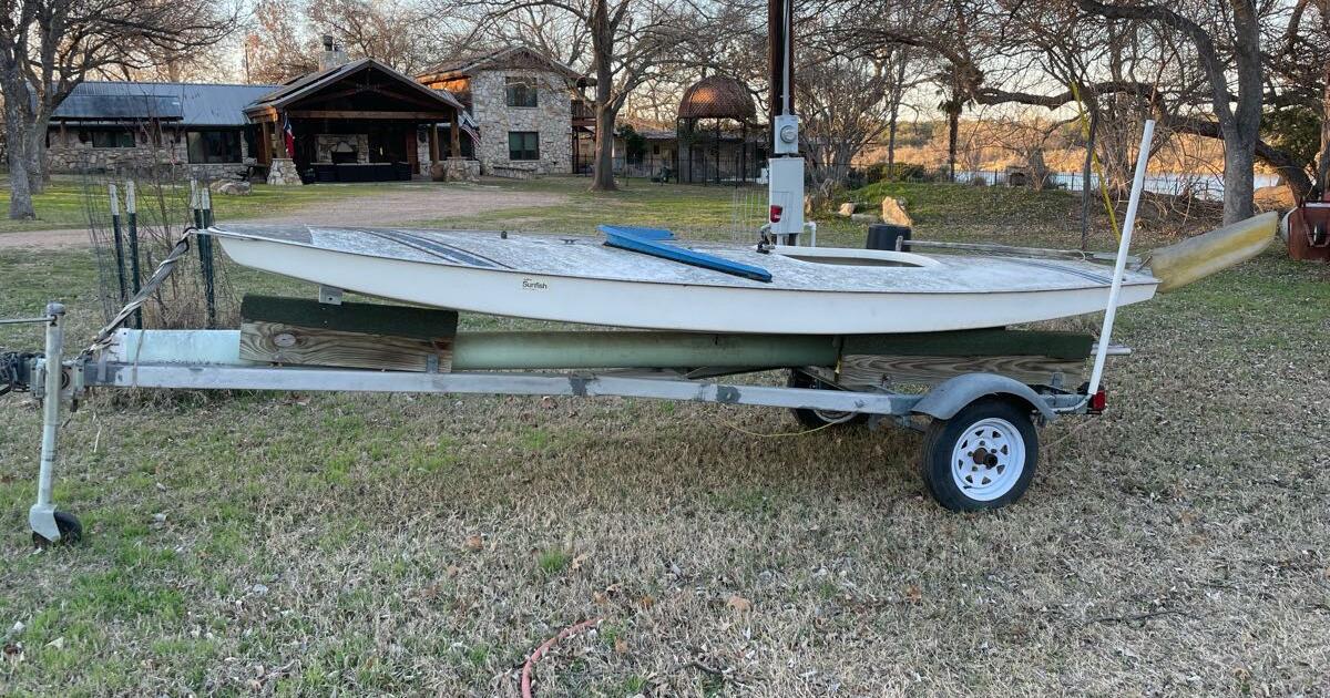 Single person sailboat-Set out by the street, come take it. for Free in ...