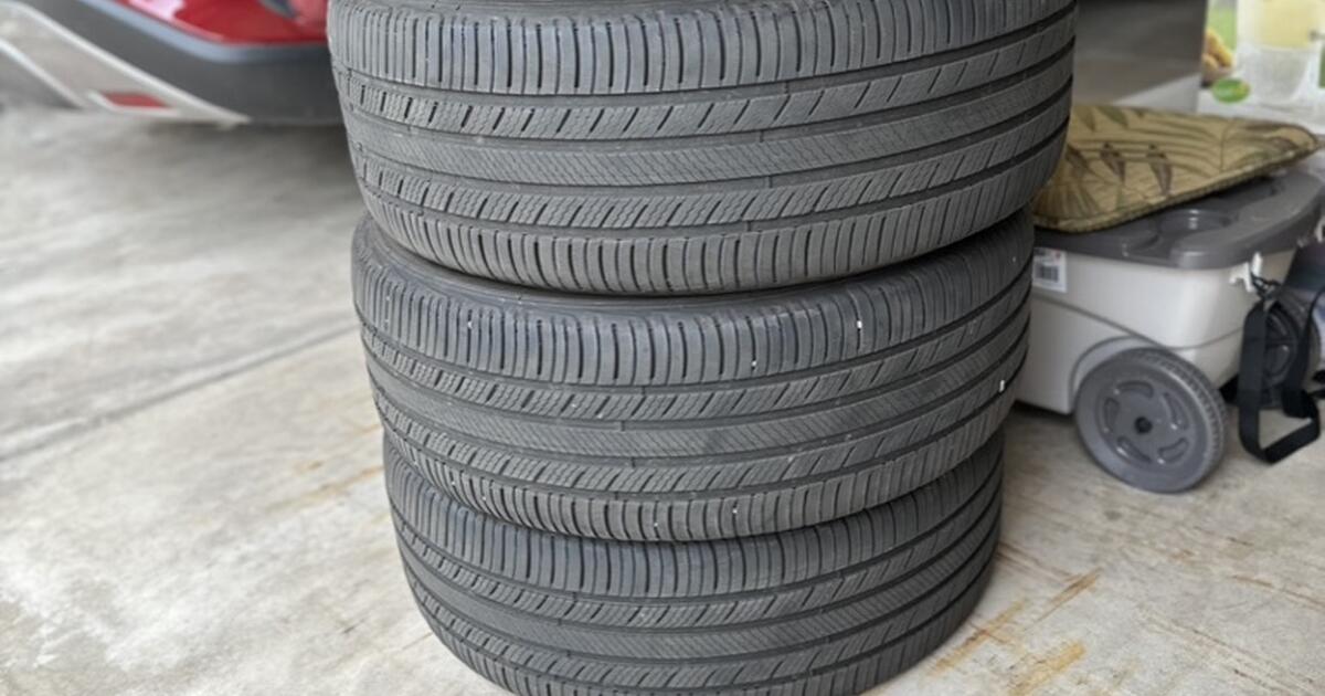 Michelin Premier A/S 235/55R 18 Tires (4) for $160 in Colorado Springs ...