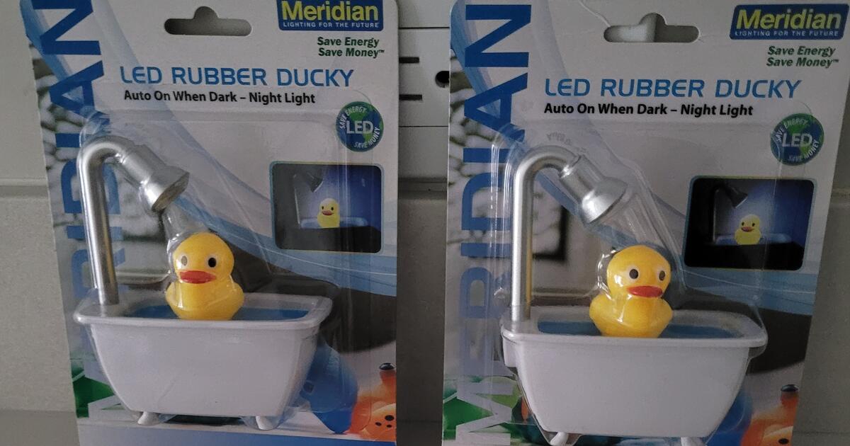 Rubber Ducky in a Tub LED Night Lights X2 for $15 in New York, NY | For ...