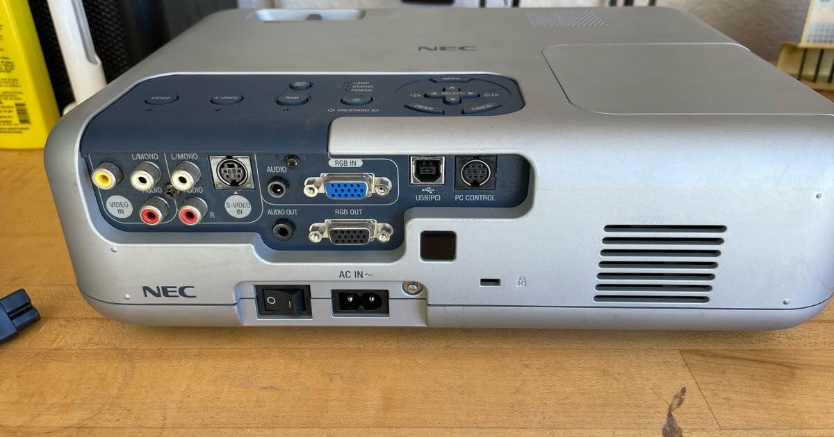 NEC VT 660 projector for $40 in Yuma, AZ | For Sale & Free — Nextdoor
